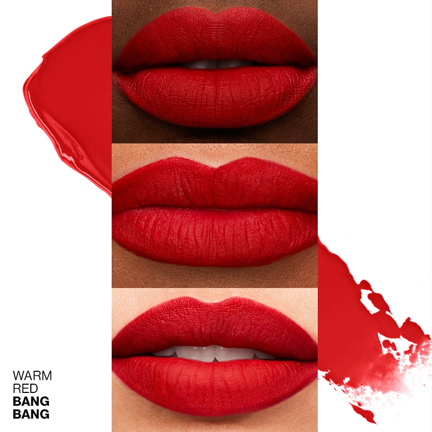 Liquid red lipstick store
